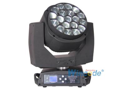 China Bee Eye LED Bewegend hoofdlamp 19*15W Osram RGBW 4 in 1 Voor amusementslocaties Te koop