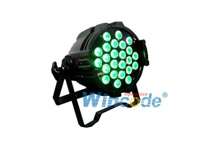 Κίνα Εσωτερικό LED Par Light 24×15W DMX Control Sound Active Για γάμο / οικογενειακό πάρτι προς πώληση