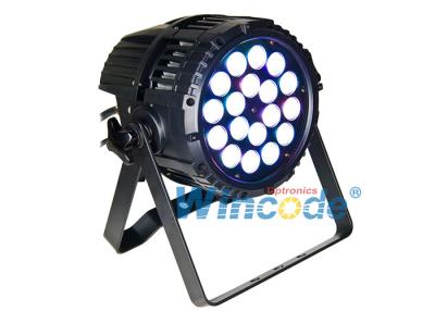 China Equipamento de iluminação de palco profissional de 18 x 10w Ip65 Alumínio para hotel à venda