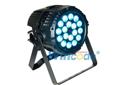 China Equipamento de iluminação de palco profissional de 18 x 10w Ip65 Alumínio para hotel à venda