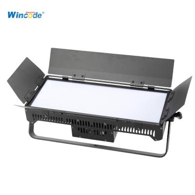Κίνα Επαγγελματικό 150W 100W LED Studio Panel Light υψηλό CRI 95 RDM DMX512 w / Barn πόρτες προς πώληση