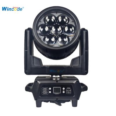 China Waterproof Aura LED Wash Pixel Moving Head 7pcs 60W LED Built-in Phantom Light Strip for sale