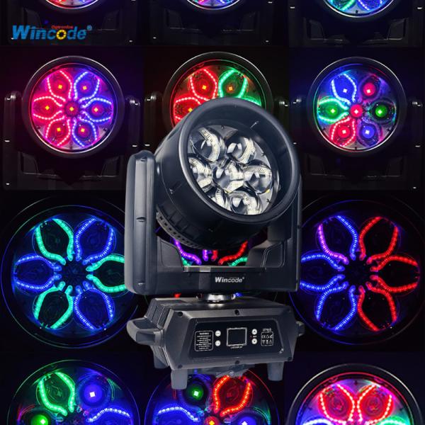 Waterproof Aura LED Wash Pixel Moving Head 7pcs 60W LED Built-in Phantom Light Strip