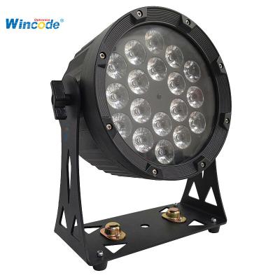 Cina IP65 LED impermeabile Par Up Light 180W RGBWA+UV 6-in-1 DMX-512/RDM 16bit PWM 1000Hz in vendita