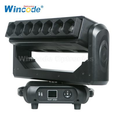 China Master-Slave-Steuerung LED bewegliche Pixel-Bar Licht 7 * 40 W mit Zoom in Ingieering Kunststoff Körper zu verkaufen