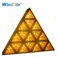 China 35cm Triangle Retro LED Effect Light Backdrop Ceiling Decoration for sale