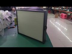 TV Studio 400W LED Panel Light CRI95 16-Bit Dimming 120° Beam DMX512 Compatible RDM