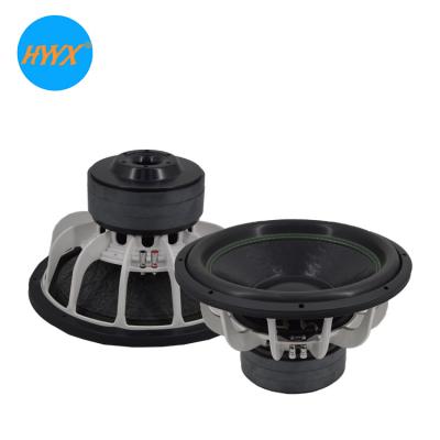 Cina Subwoofers doppi a 15 pollici dell'automobile del concorso di 2ohm 92dB 2500watt in vendita