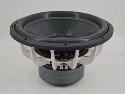Cina Subwoofers doppi a 15 pollici dell'automobile del concorso di 2ohm 92dB 2500watt in vendita