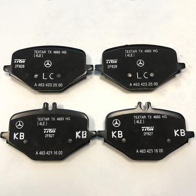 중국 메르세데스 벤츠 G63 암그 W463을 위한 원래 A0004205202 자동차 브레이크 패드 디스크 판매용
