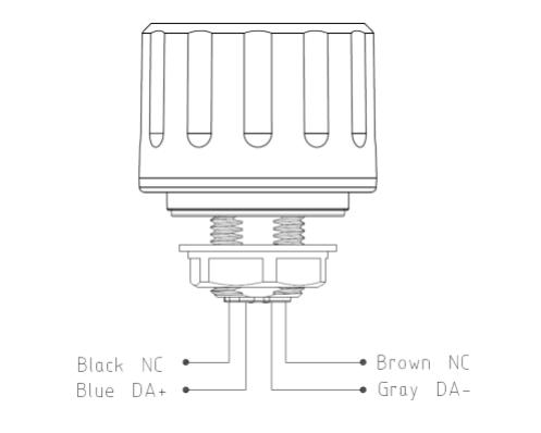 Casambi Dali Motion Sensor function diagram
