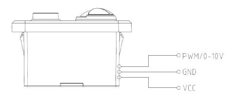 Casambi PIR Motion Sensor wiring diagram