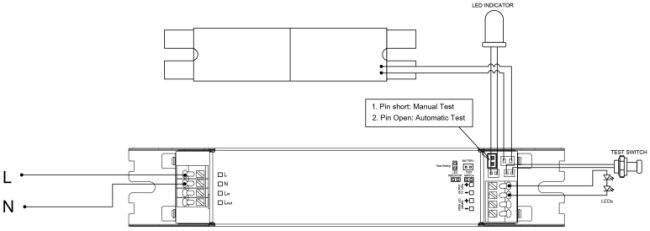 LED conversion kit wiring diagram option 1