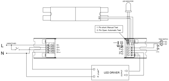 LED conversion kit wiring diagram option 2