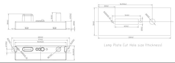 Screw installation diagram