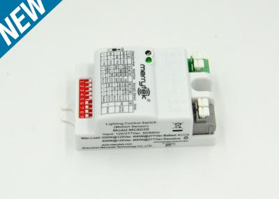 China Certificação DE LIGAR/DESLIGAR compacta do sensor MC603S, do UL e do FCC da luz da micro-ondas 120/277Vac à venda