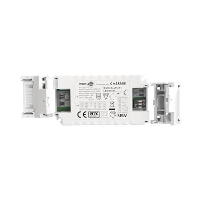 China 20W Casambi Bluetooth LED-driver met constant stroomvermogen 200-550mA en 5 jaar garantie Te koop