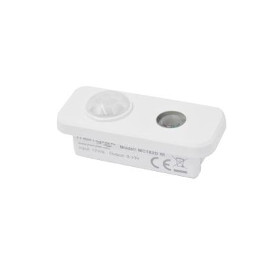 China 12Vdc PIR Motion Sensor With 0-10V Dimming For Panel Light, Daylight Priority Function for sale