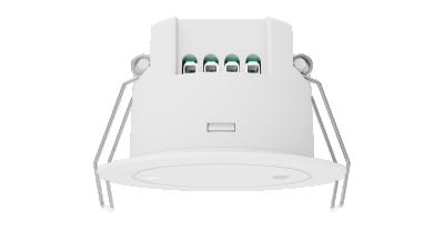 China RS-485 version 24G MMWAVE Presence and motion detectors with flush mounting for sale