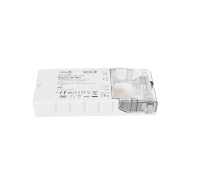 China Easy-use series 36W NFC programmable led driver DALI2 dimmable led electronic driver output from 500mA to 1100mA for sale