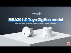 トイヤ・ジグビー・ワイヤレスモジュールMSA201Zに組み込まれた 24GHzライフスナーセンサー
