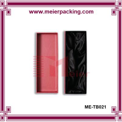 China Eco friendly paper packaging box, custom cosmetic red box ME-TB021 for sale