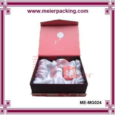 China Paper sunscreen bottle box, flip magnet closure box ME-MG024 for sale
