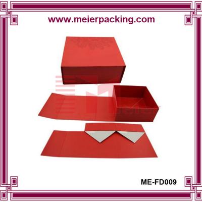 China Folding paper box, China foldabel paper storage box ME-FD009 for sale