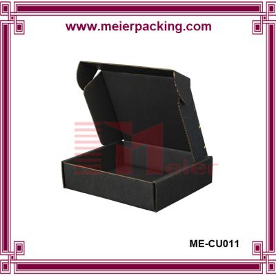 China Paper lip truck box, durable custom black box for swimware clothing ME-CU011 for sale