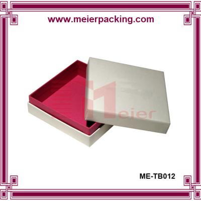 China High end paper packaging box for garment clothing ME-TB012 for sale