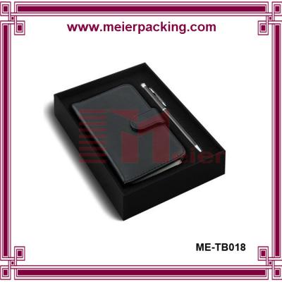 China Pen box, paper box for notedbook and pen, rigid office paper box ME-TB018 for sale