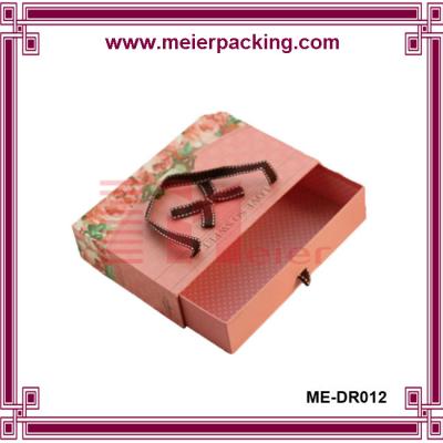 China Elegent recycle cardboard drawer paper gift box, Shopping carrier paper shoe box ME-DR012 for sale