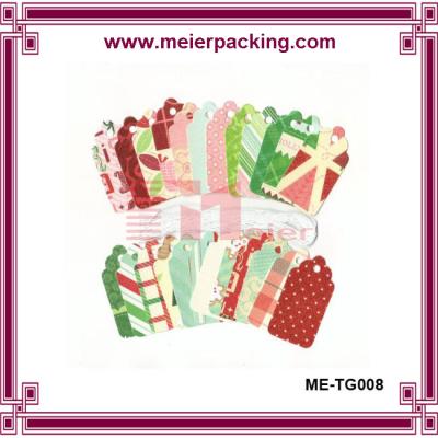 China Colorful Lovely Hangtags for Kid's Garment/Custom Clothing Paper Hang Tag ME-TG008 for sale