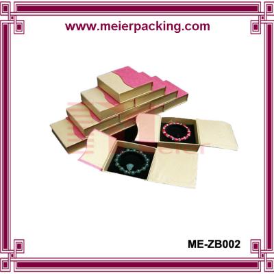 China Jewelry carton box/Popular magnetic closure bracelet paper box ME-ZB002 for sale