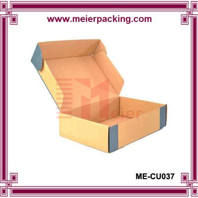 China Corrugated Paper Online Shop Packing Mailing Box for Shoes ME-CU037 for sale