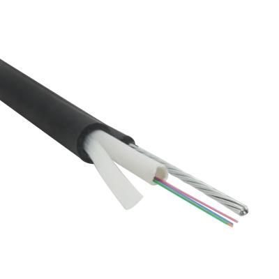 China GJYXC8H openluchtvezel Optische Kabel 8 FRP-Sterkte G.652D LSZH 12 Kern Enige Wijze Te koop