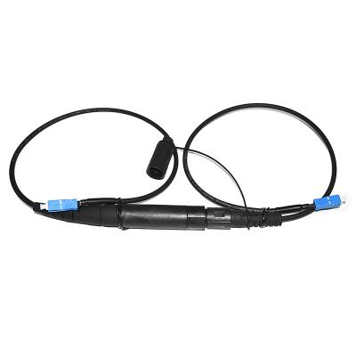 Cina Il cavo a fibra ottica della soluzione di FTTH impermeabilizza con il connettore di IPSC l'APC H in vendita