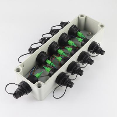 Cina Il cavo a fibra ottica della soluzione di FTTH impermeabilizza con il connettore di IPSC l'APC H in vendita