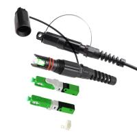 China IP68 FTTH Solution , SC APC Field Mount Corning Optitap Connector for sale
