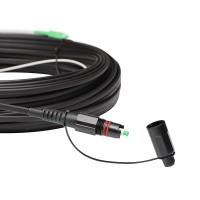 China IP68 Waterproof Ftth Drop Cable Compatible with optitap Connector for sale