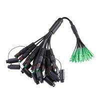 China IP68 Waterproof Ftth Drop Cable Compatible with optitap Connector for sale