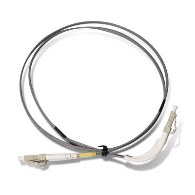 China Customized 1m SC LC Fiber Patch Cord Cable With 90 Degree Angle Boot for sale