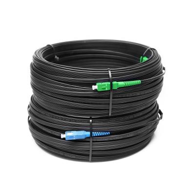 Cina Cavo flessibile di Jumper Outdoor FTTH, cavo di toppa ottico della fibra di G657A in vendita