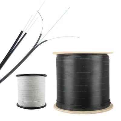 Cina Fibra ottica 1 cavo a fibre ottiche dell'interno di singolo modo del cavo flessibile di Ftth del tamburo del compensato del centro 1km 2km 3km in vendita