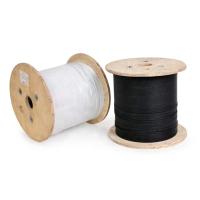 China GJXH GJXCH 1,2,4,6,8,12 Cores FTTH flat indoor/outdoor fiber optic cable Drop Cable for sale
