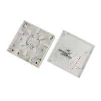 China FTTH 2 Port 86 Fiber Optic Terminal Box Faceplate For Wall Socket for sale
