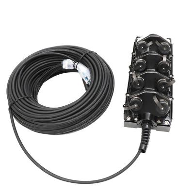 China De Vezel Optische Gezamenlijke Doos van IP68 MST, FTTH-Distributie Einddoos met de Adapter van ODVA PTLC ODC Te koop