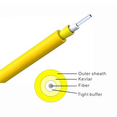 Cina Cavo a fibre ottiche dell'interno GJFJV del duplex 8-Type del centro di buona qualità 2 in vendita