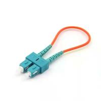China Customized FTTH Fiber Optic Loopback Multimode With LC Connectors for sale
