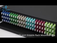 De Cassettemodule 12 Vezel 24 van LC LGX MTP MPO Vezel voor Gestructureerde Aanleg van kabelnetten